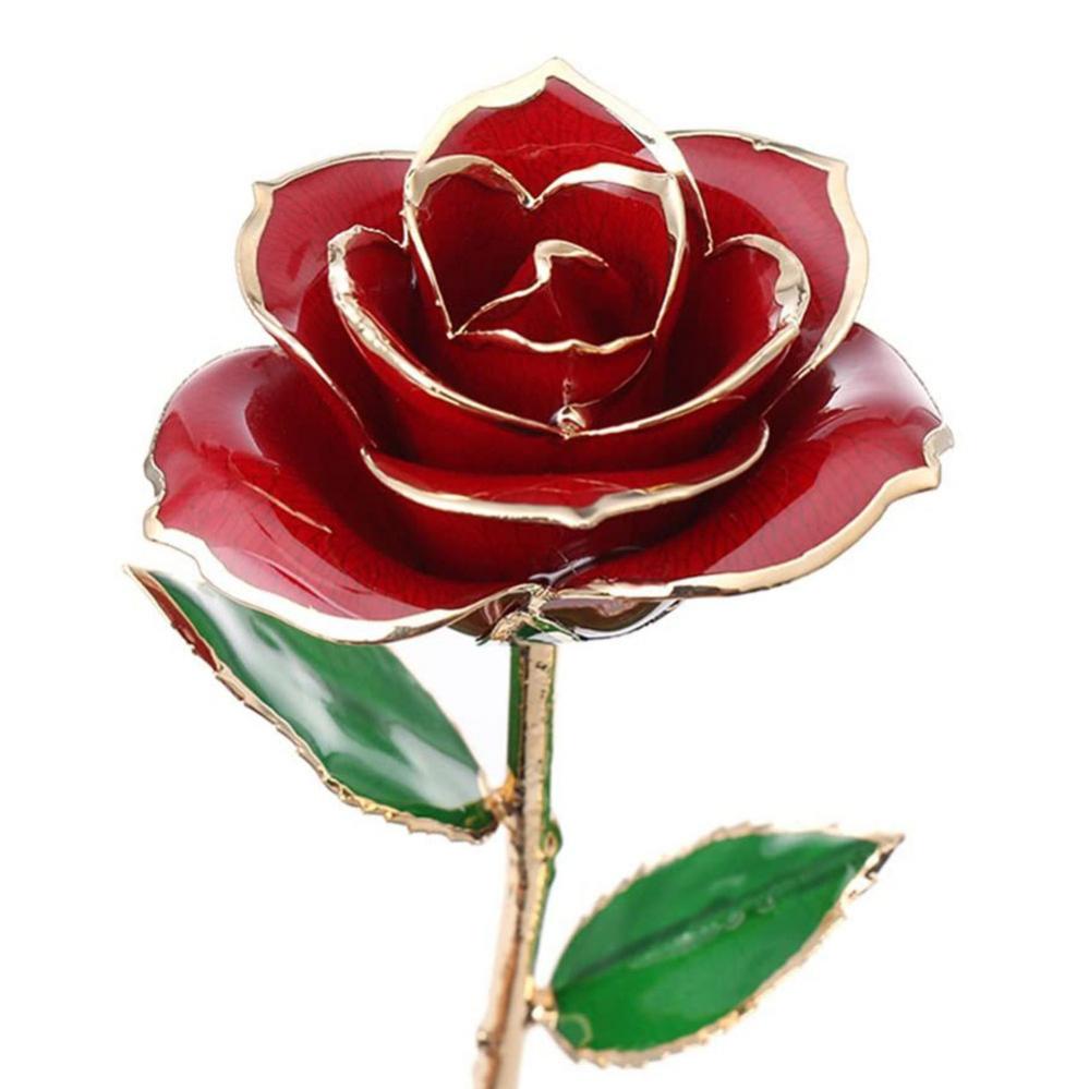 Kullattu Punainen Ruusu - Partyhalli.fi