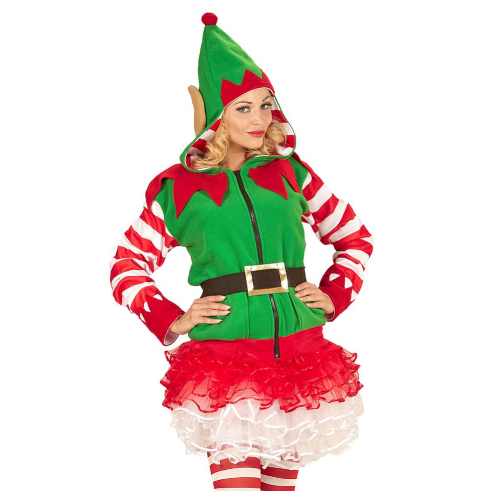 Santas Little Helper Elf Hoodie - Partyhalli.fi