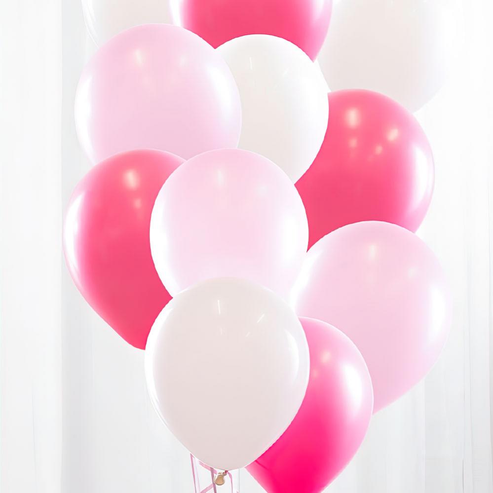 Ilmapallokimppu Vaaleanpunainen - Partyhalli.fi