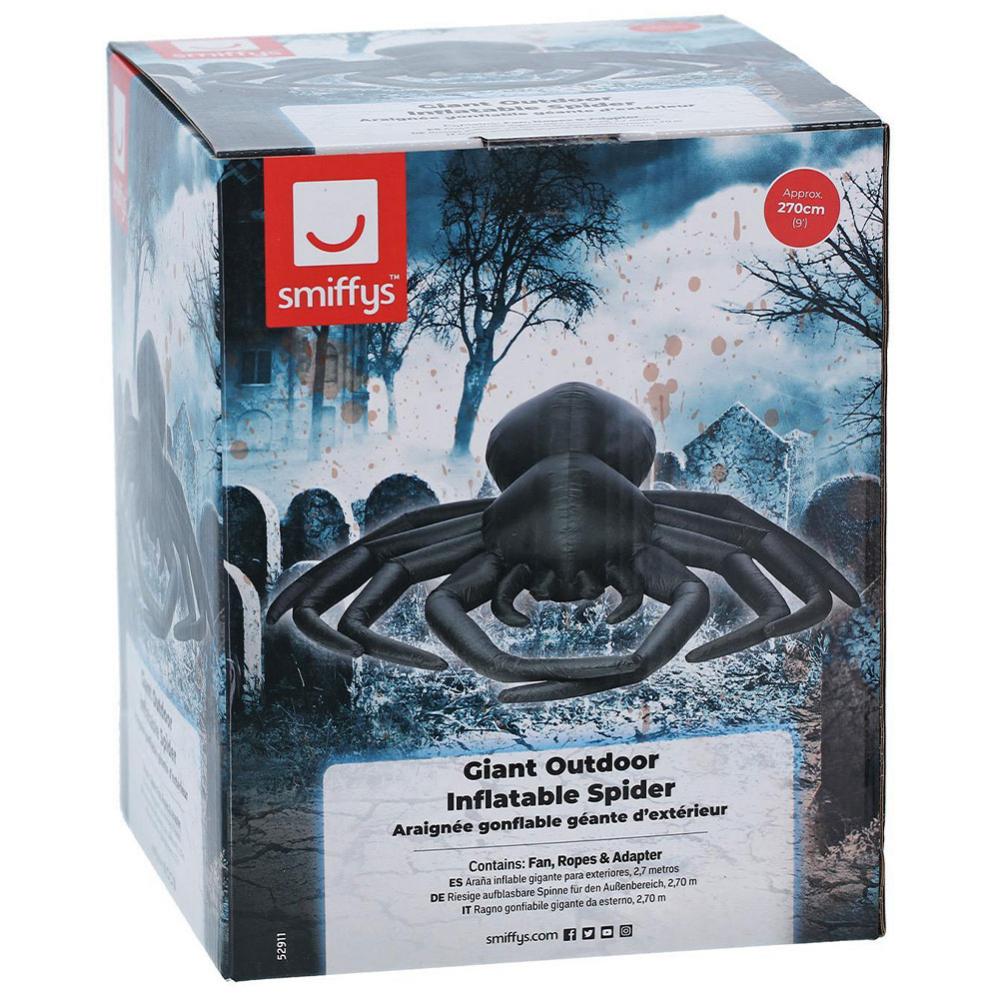 Jätti Puhallettava Hämähäkki Koriste - Partyhalli.fi