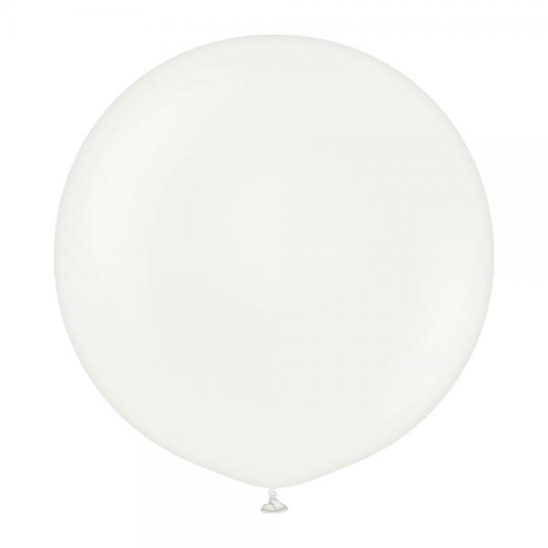 Valkoiset Isot Lateksi Ilmapallot - Partyhalli.fi