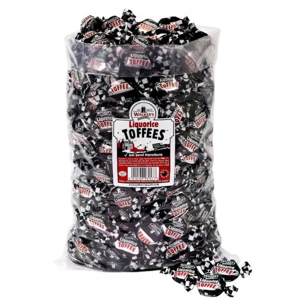 Walkers Lakritsi Toffee 2,5 Kg - Partyhalli.fi