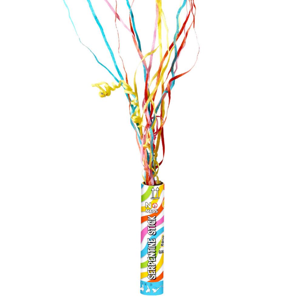 Party Popper Serpentiini Monivärinen - Partyhalli.fi