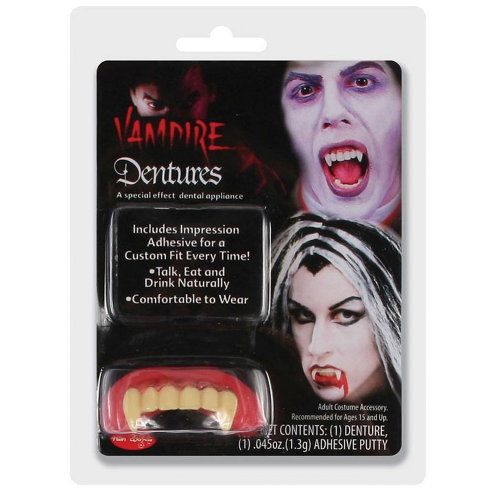 Vampyyrin Hampaat Liimalla - Partyhalli.fi