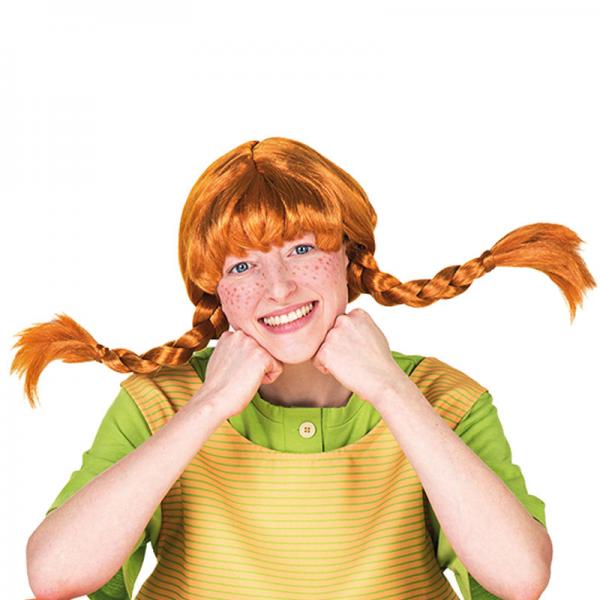 Peppi Pitkätossu Peruukki Aikuisten - Partyhalli.fi