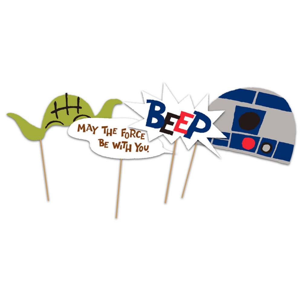 Star Wars Paper Cut Photo Props - Partyhalli.fi