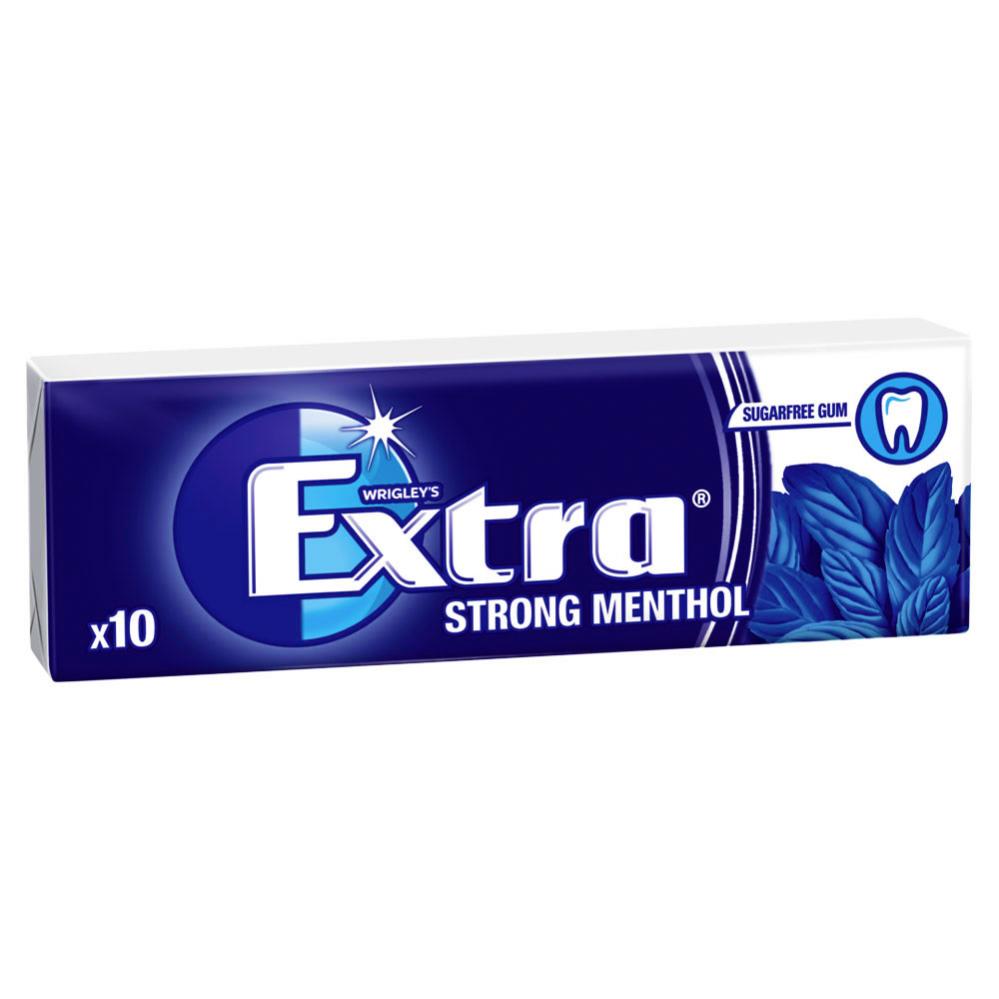 Wrigley's Extra White Strong Menthol Purukumi - Partyhalli.fi