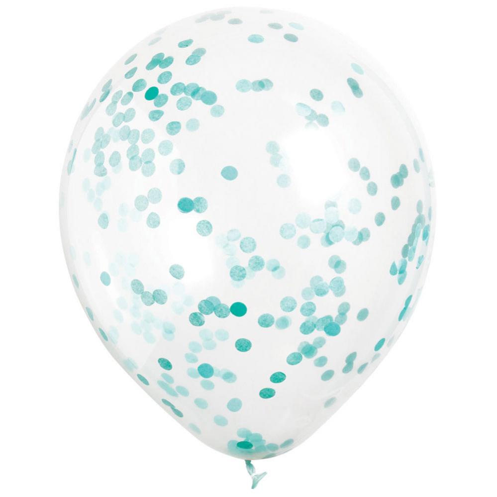 Konfetti-ilmapallot Mintunvihreät - Partyhalli.fi