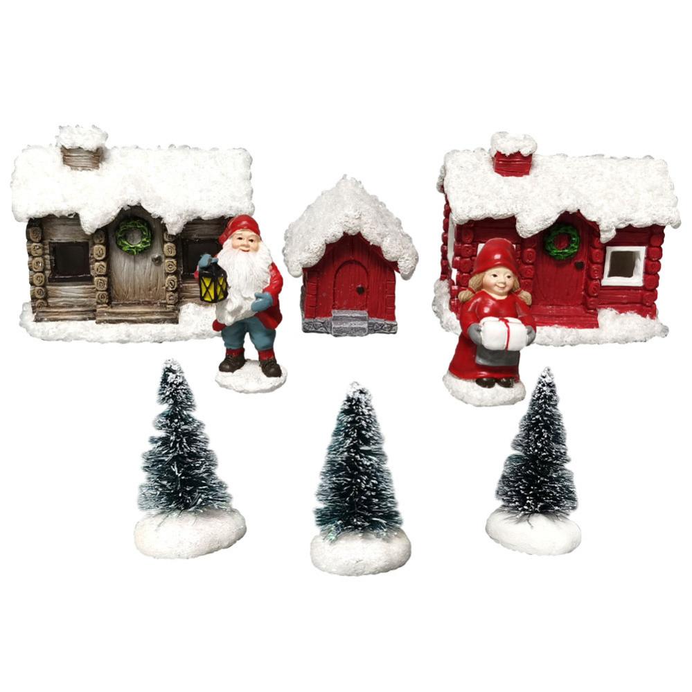 LED Jouluhahmot 10 kpl - Partyhalli.fi