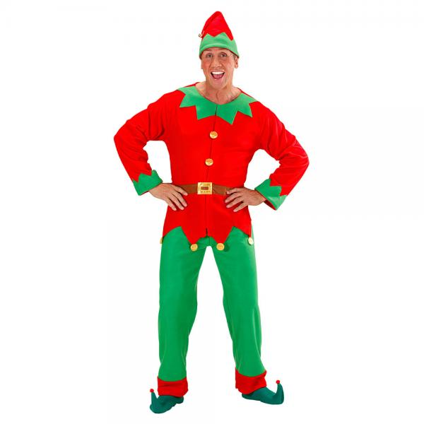 Santas Little Helper Elf Asu Miesten - Partyhalli.fi