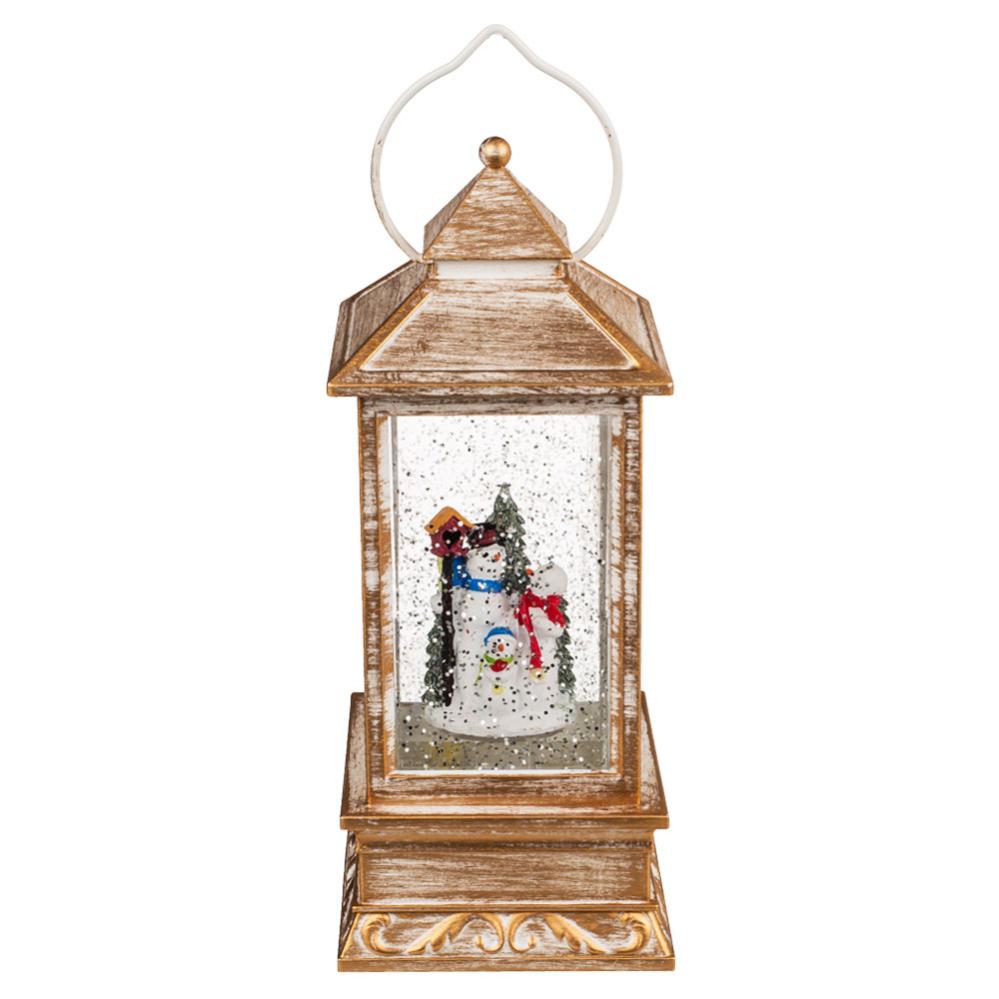 LED Lyhty Lumiukko Glitter - Partyhalli.fi