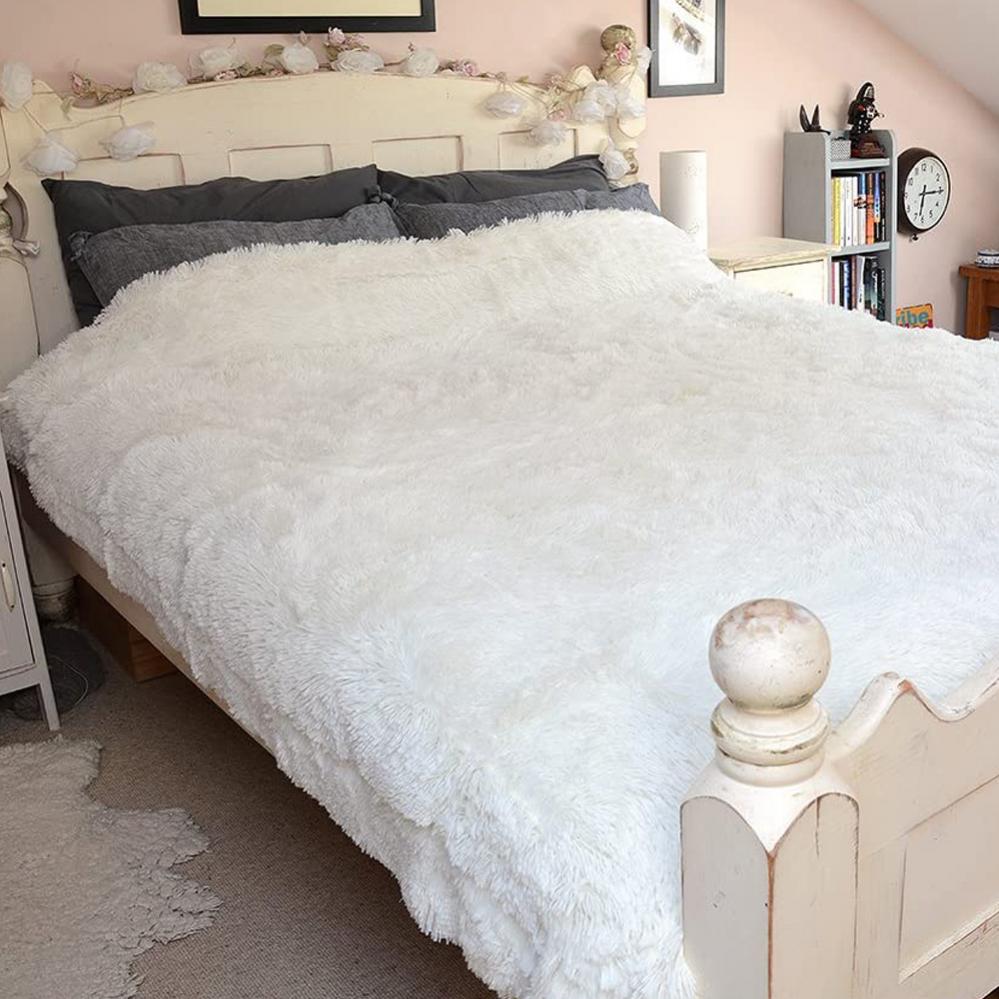 Snug-Rug Huopa Valkoinen - Partyhalli.fi