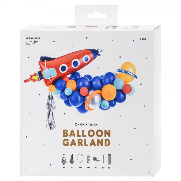 Ilmapalloviirinauha Raketti - Partyhalli.fi