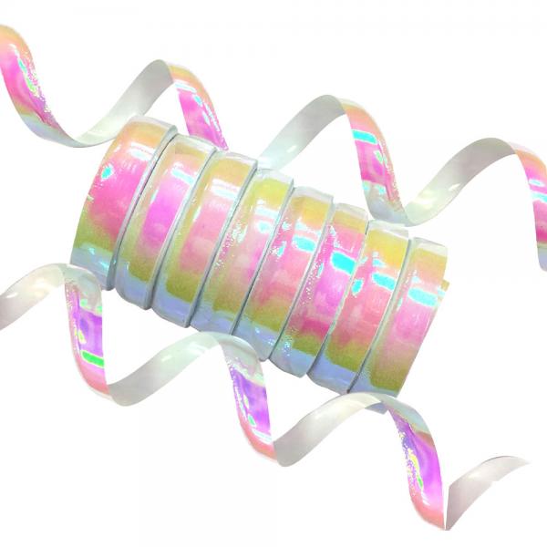 Sateenkaarenhohtoinen Irisoiva Serpentiini - Partyhalli.fi