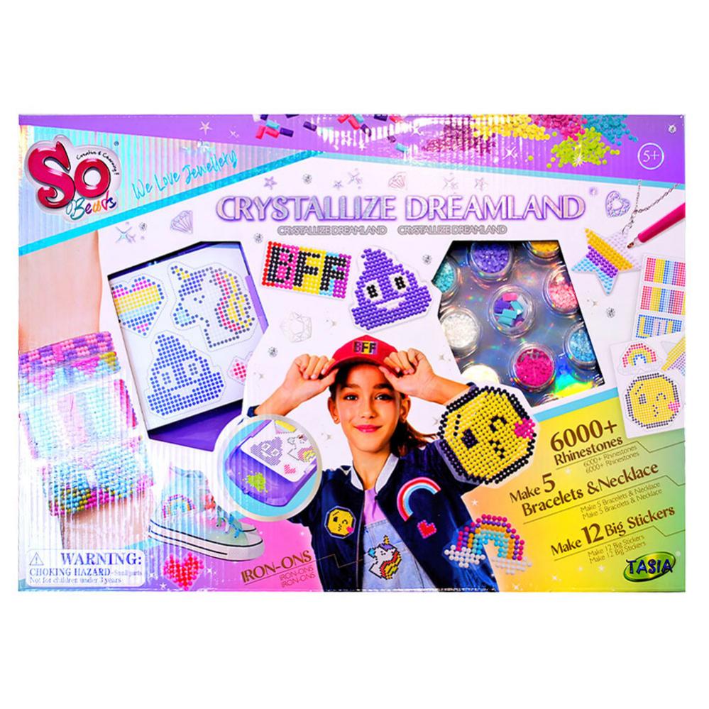 Crystallize Dreamland Timanttiaskartelu Setti - Partyhalli.fi