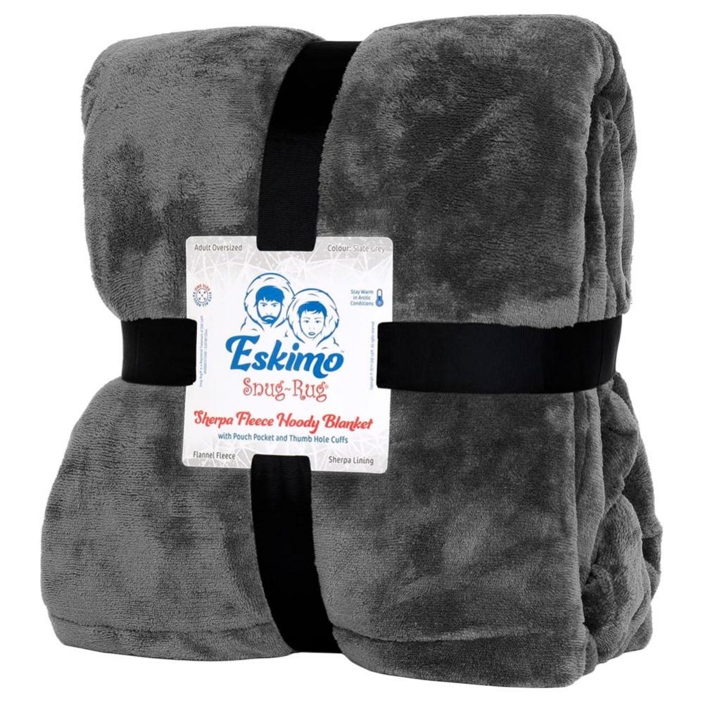 Snug-Rug Eskimo Huppari Tummanharmaa - Partyhalli.fi