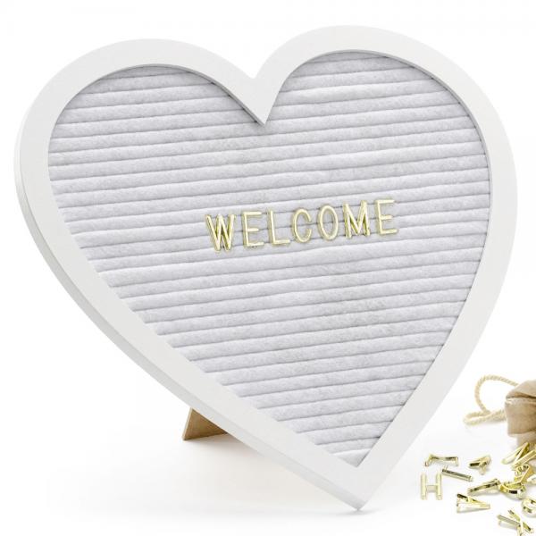 Kirjaintaulu Sydän - Partyhalli.fi