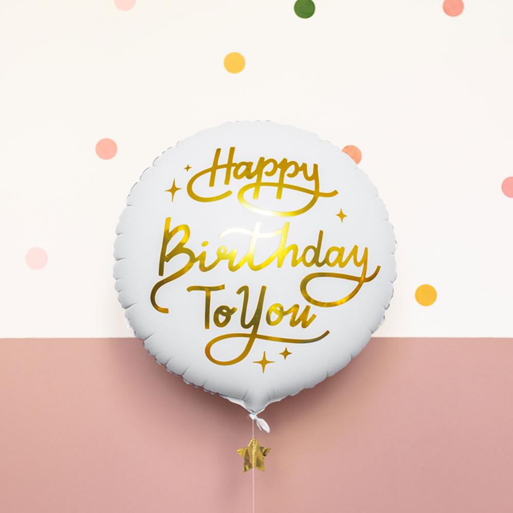 Happy Birthday to You Folioilmapallo - Partyhalli.fi