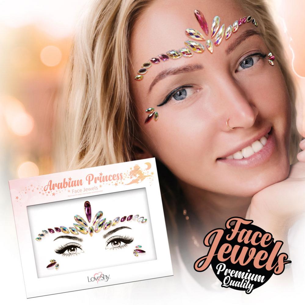 Face Jewels Arabian Princess - Partyhalli.fi