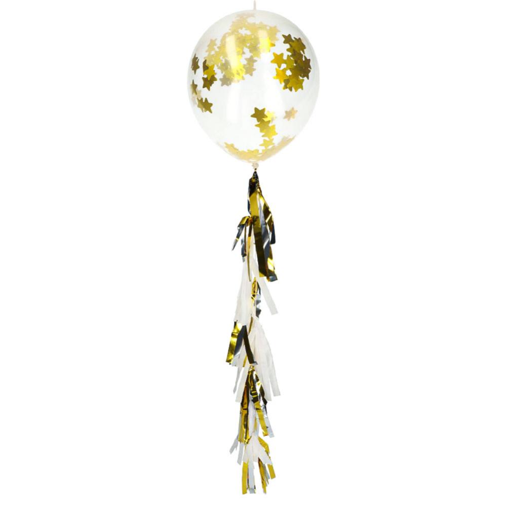Konfetti-ilmapallot Tupsuilla Kulta - Partyhalli.fi