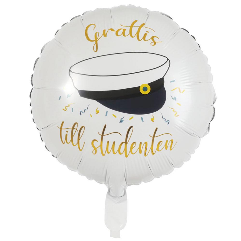 Grattis Till Studenten Ilmapallo - Partyhalli.fi