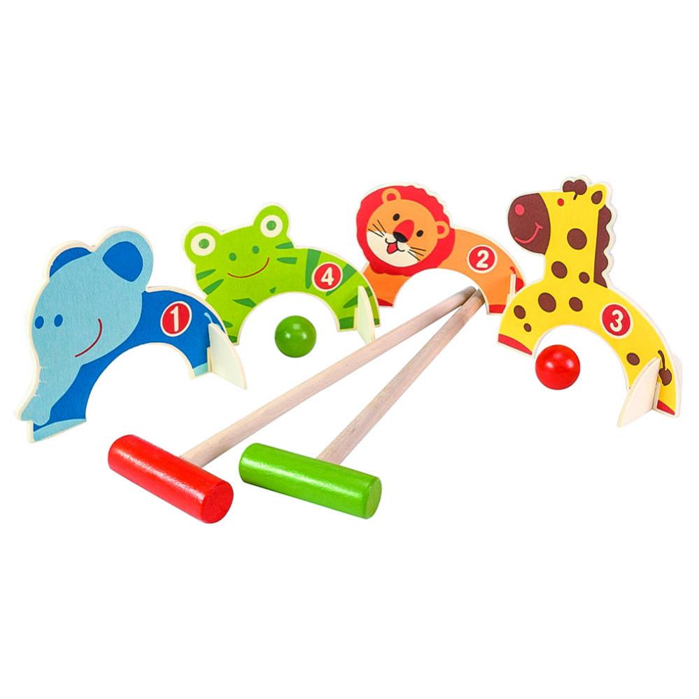 Krokettipeli Eläinaihe - Partyhalli.fi