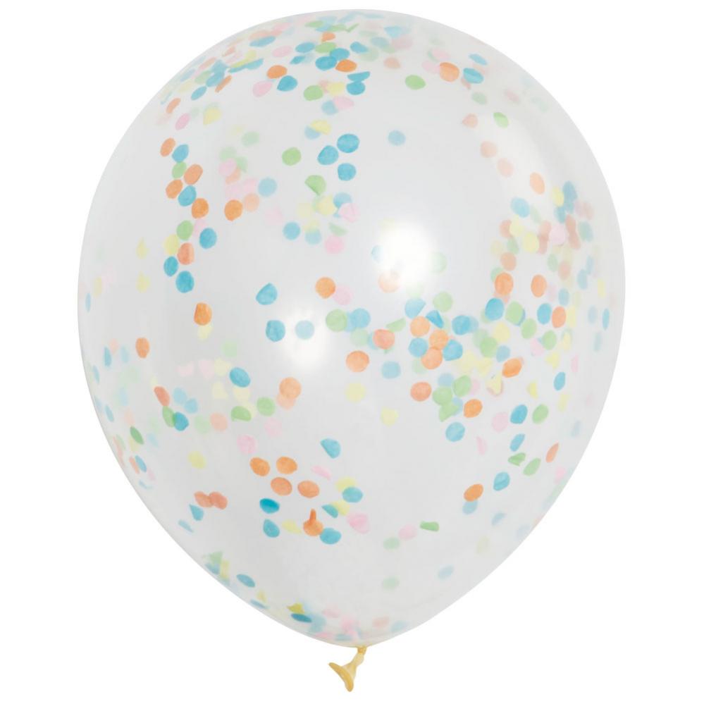 Konfetti-ilmapallot Sateenkaaren Värit - Partyhalli.fi