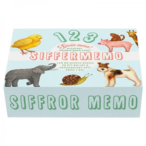 Siffer Memo Lasten Peli - Partyhalli.fi