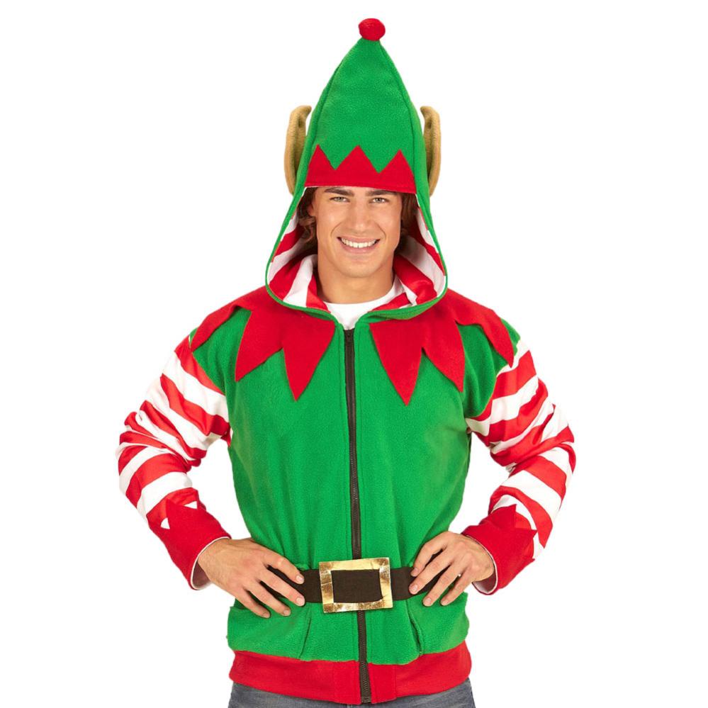 Santas Little Helper Elf Hoodie - Partyhalli.fi