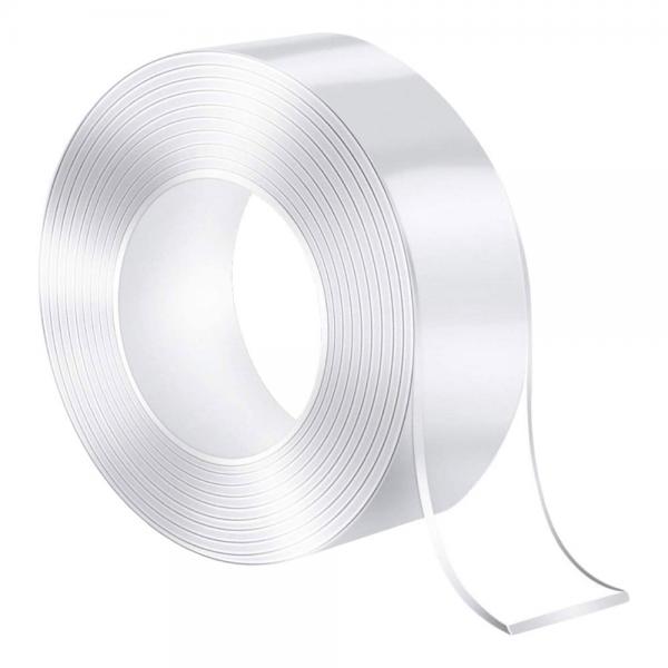 Kaksipuolinen Nanoteippi 50 mm - Partyhalli.fi