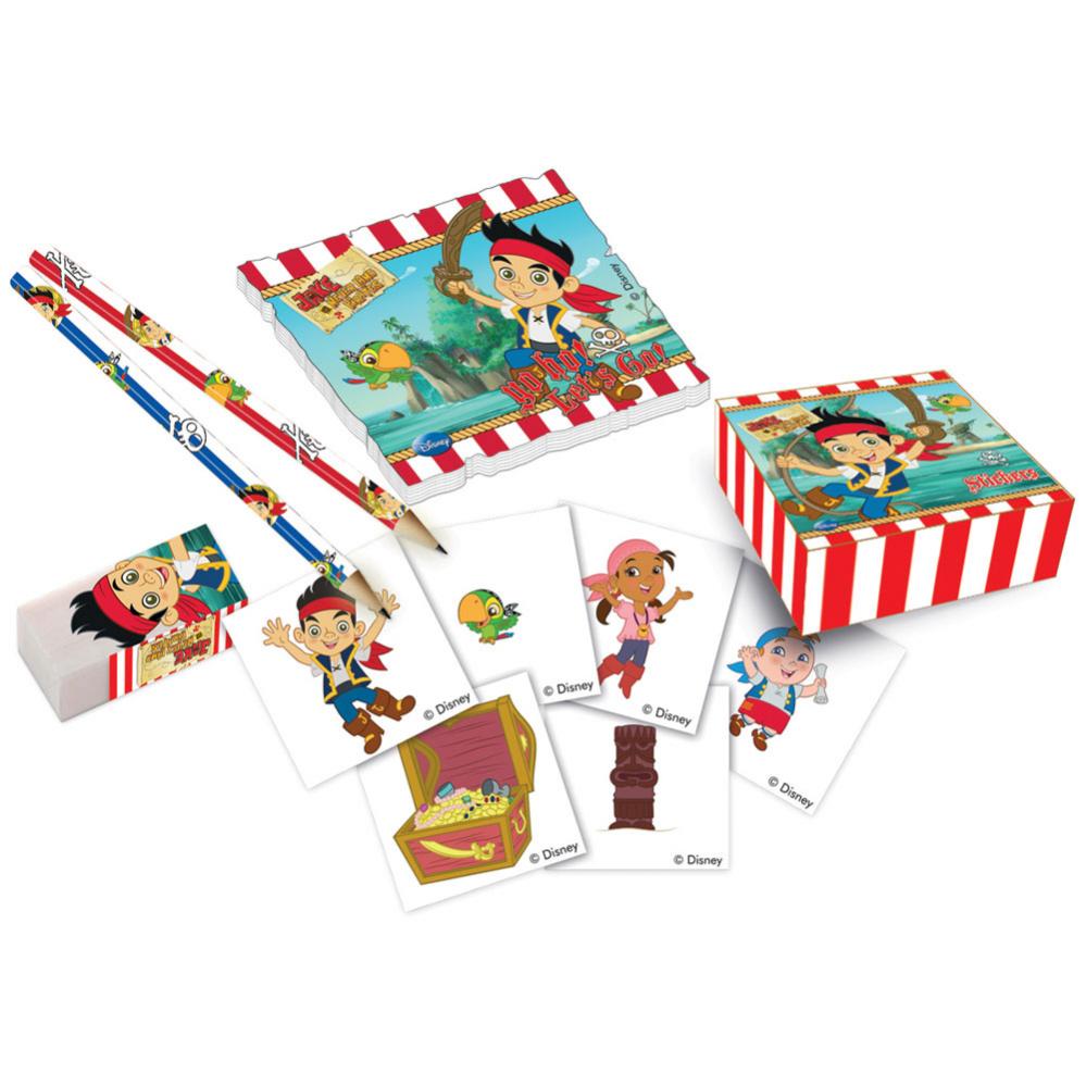 Jake ja Mikä-mikä-maan merirosvot Kirjoitusvälineet - Partyhalli.fi