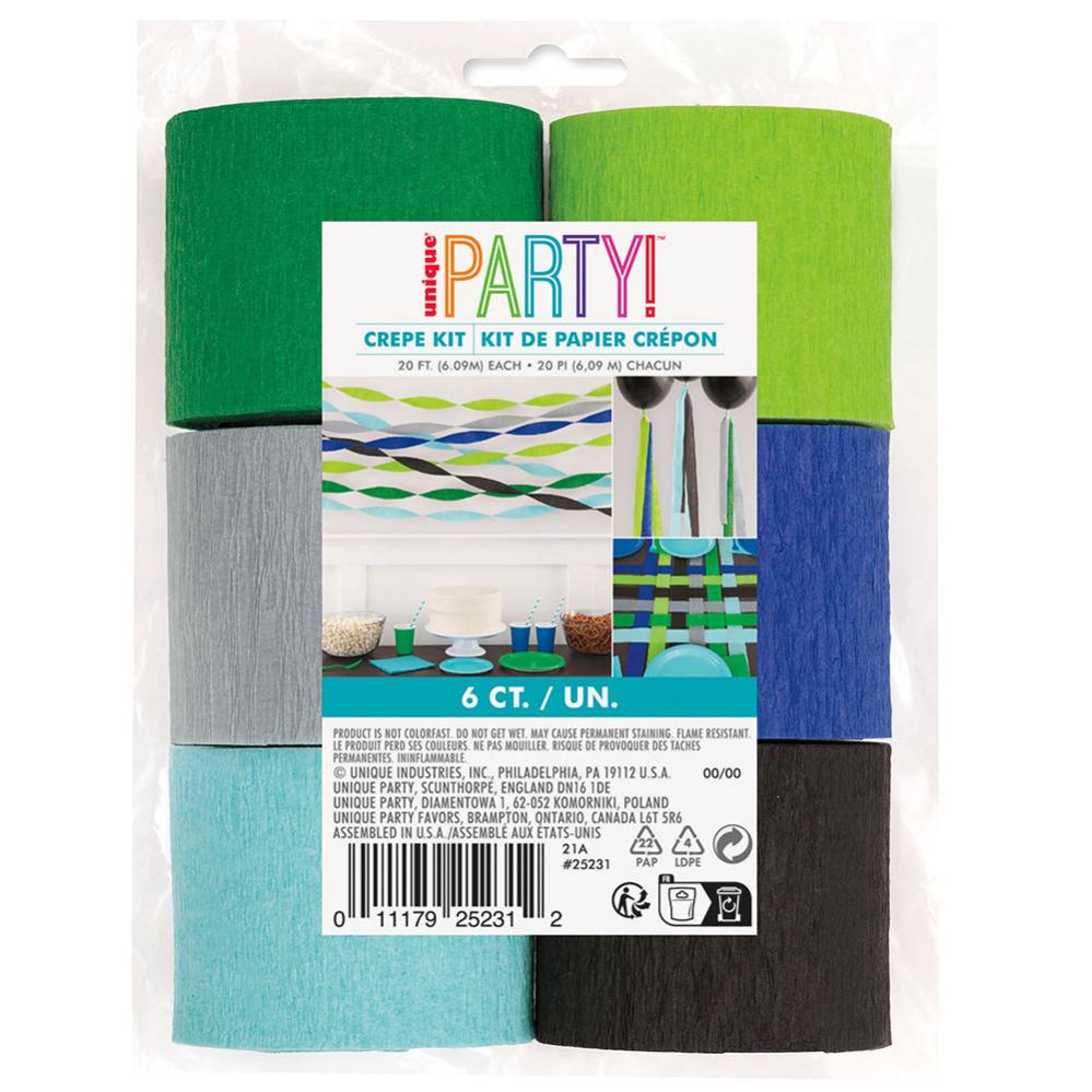 Kreppipaperi Rullat Setti - Partyhalli.fi