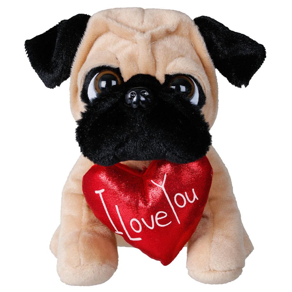 Mopsi I Love You Pehmolelu - Partyhalli.fi