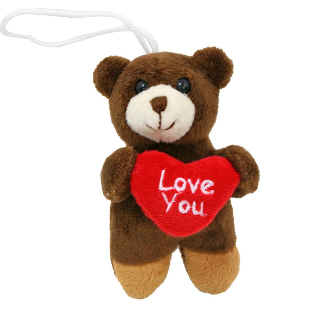 Pieni Nalle Sydämellä Ruskea - Partyhalli.fi