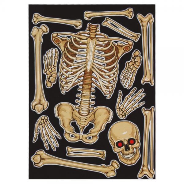 Ikkunakoriste Luuranko - Partyhalli.fi