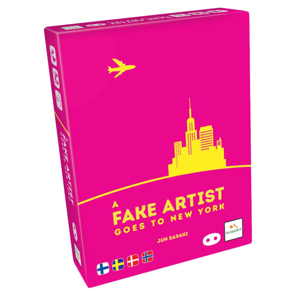A Fake Artist Goes To New York Piirustuspeli - Partyhalli.fi