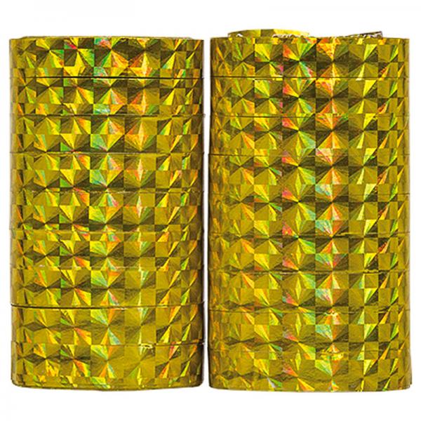 Holografinen Serpentiini Kulta - Partyhalli.fi