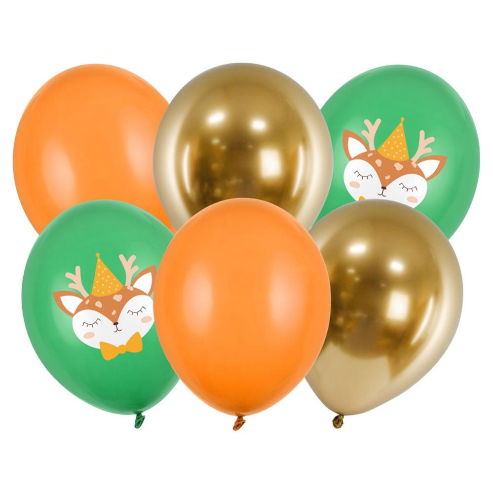 Lateksi-ilmapallot Poro Mix - Partyhalli.fi