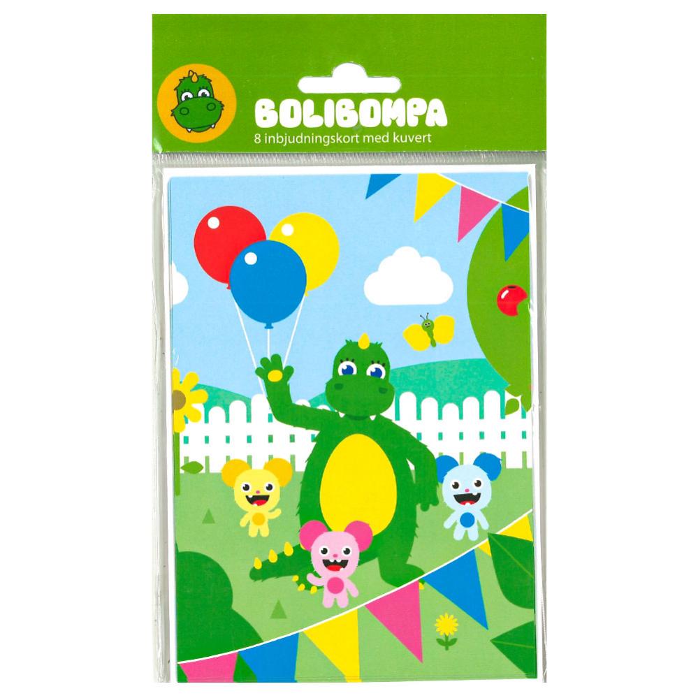 Bolibompa Kutsukortit - Partyhalli.fi