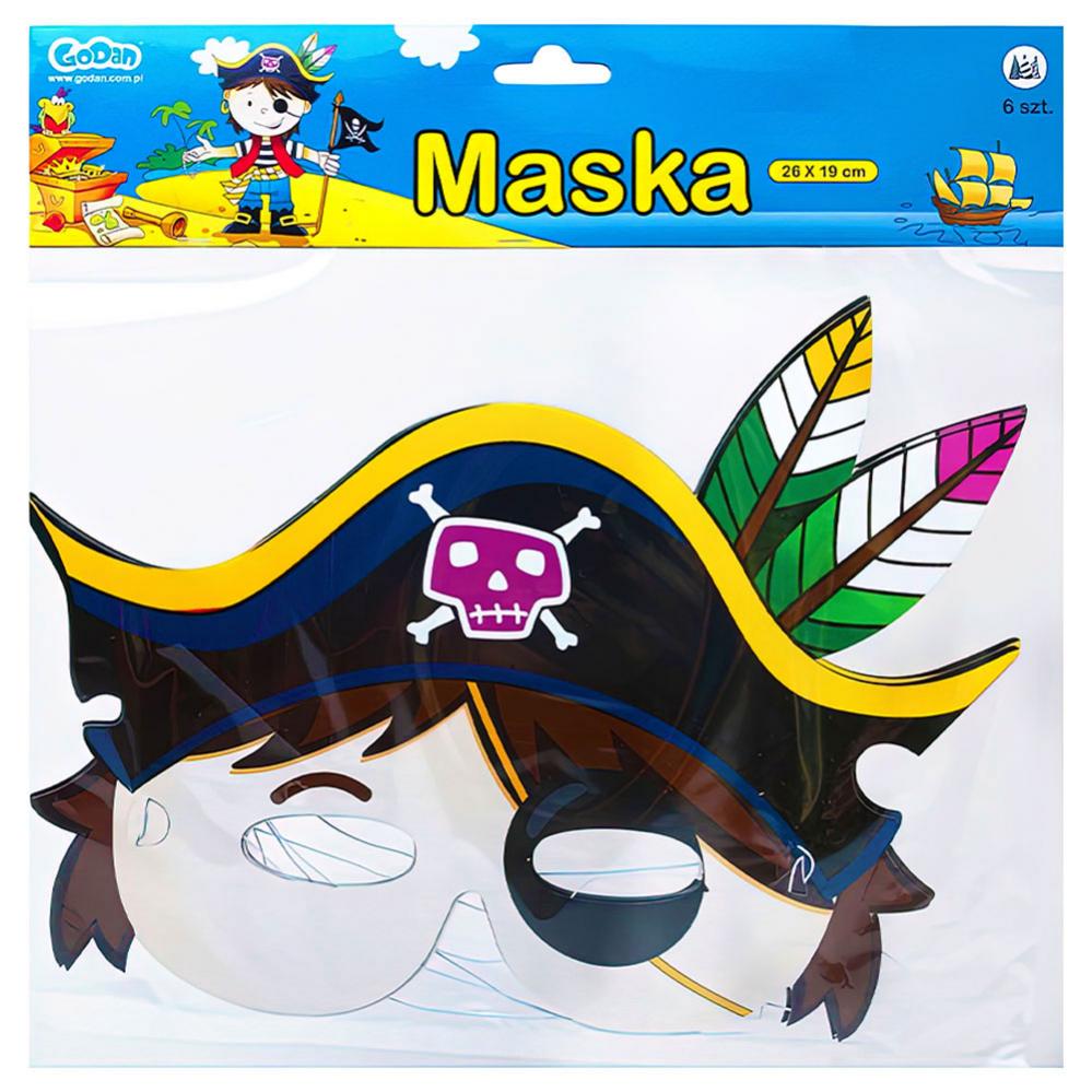 Pahvinaamarit Merirosvo - Partyhalli.fi