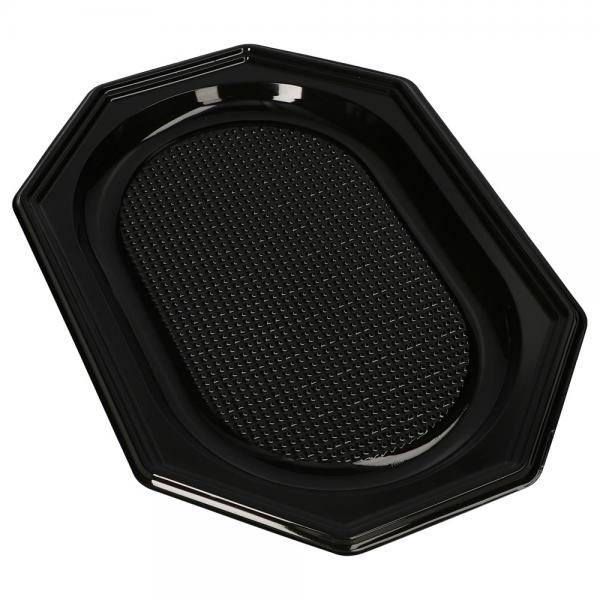 Mustat Muoviset Tarjoiluastiat - Partyhalli.fi