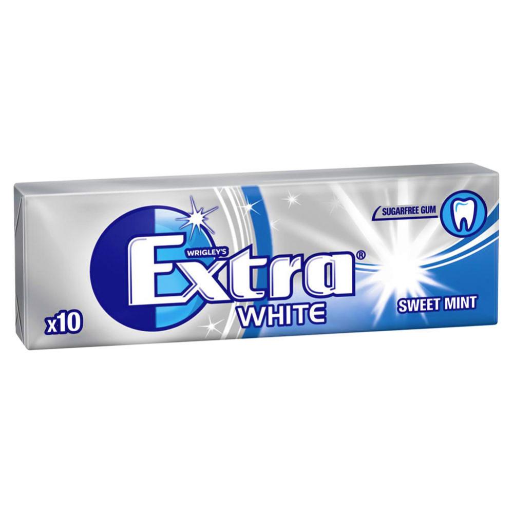 Wrigley's Extra White Sweet Mint Purukumi - Partyhalli.fi