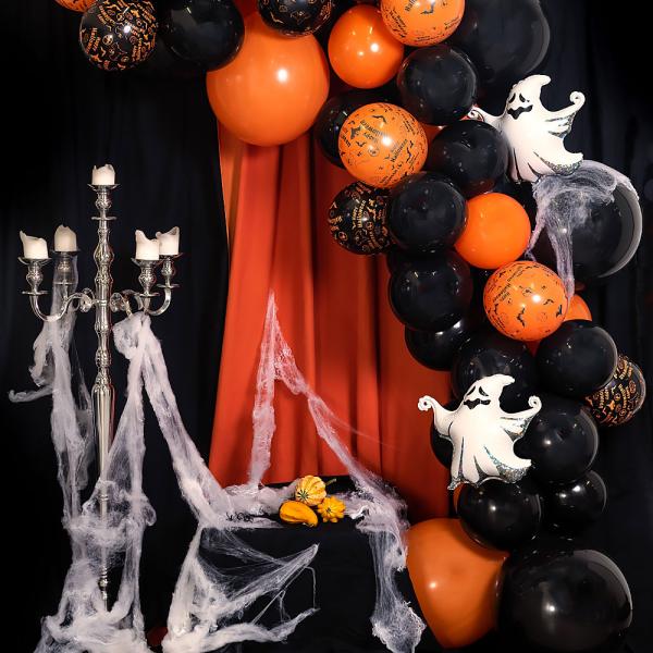 Ilmapallokaari Setti Halloween - Partyhalli.fi