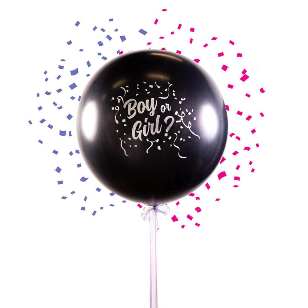 Boy or Girl Jätti-ilmapallo - Partyhalli.fi
