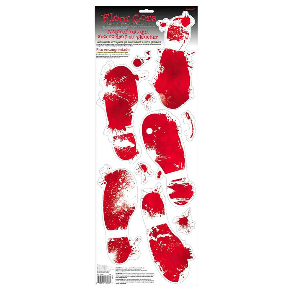 Veriset Jalanjälkitarrat Lattiaan - Partyhalli.fi