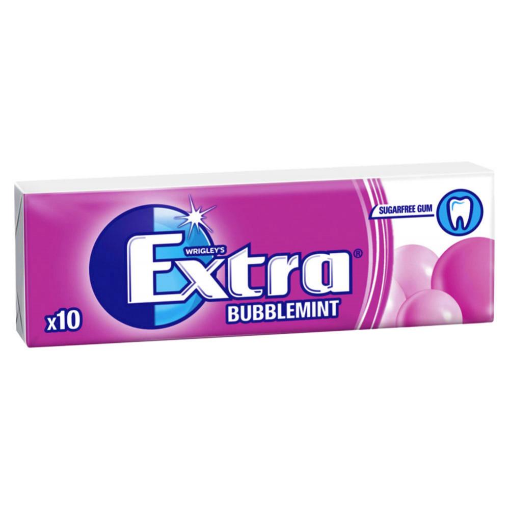 Wrigley's Extra White Bubblemint Purukumi - Partyhalli.fi