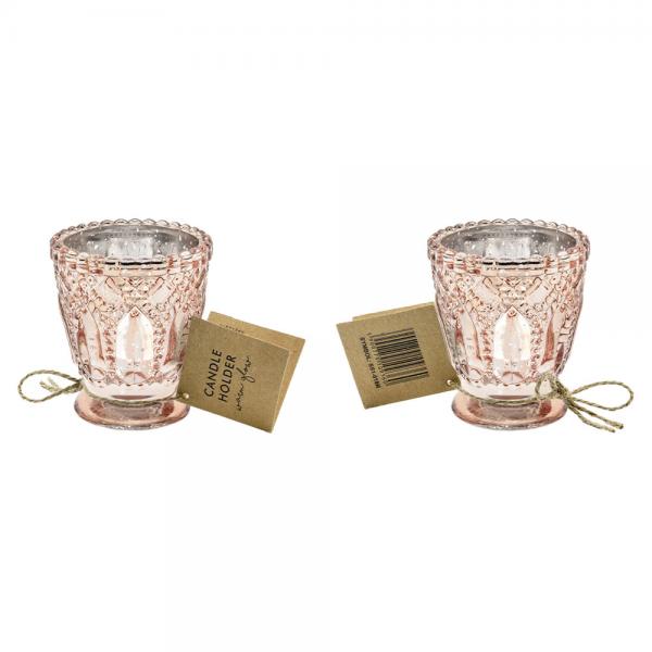 Lämpökynttiläkuppi Ruusukulta - Partyhalli.fi