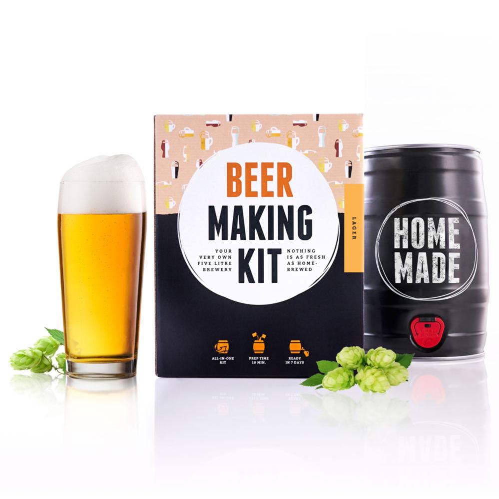 Brewbarrel Panimosarja Vaalea Lager - Partyhalli.fi