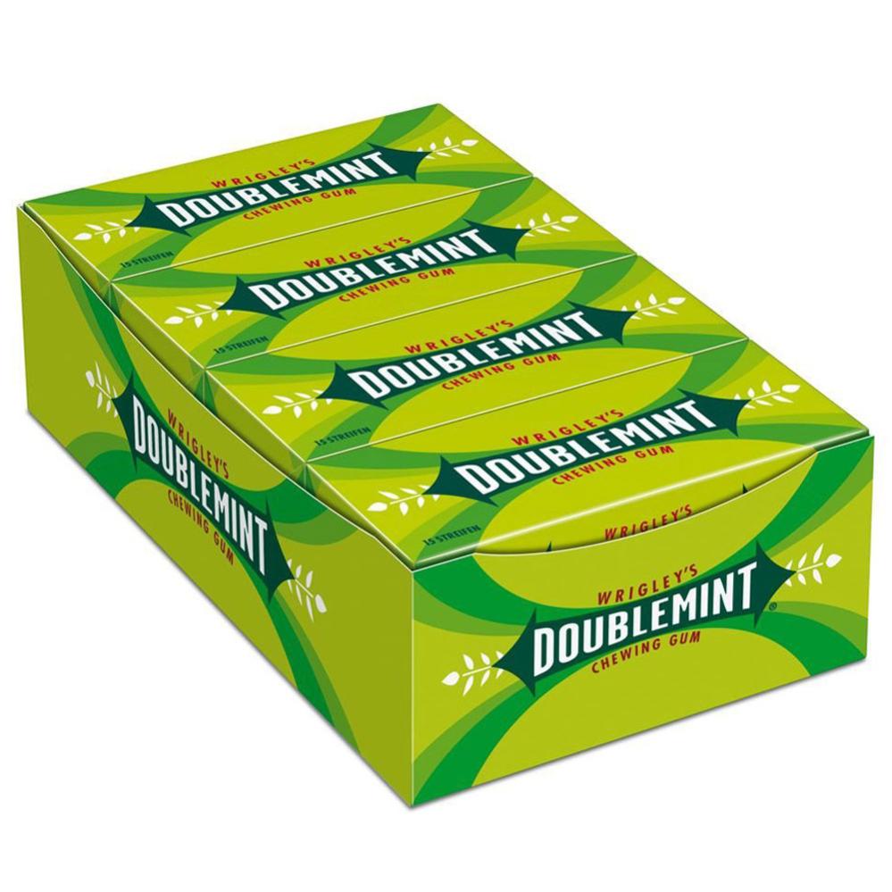Wrigley's Doublemint Purukumi 8-pakkaus - Partyhalli.fi
