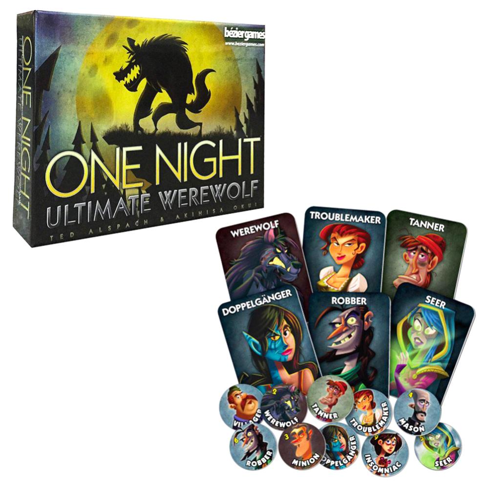 One Night Ultimate Werewolf Peli - Partyhalli.fi
